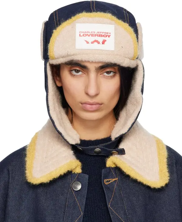 CHARLES JEFFRREY LOVERBOY Charles Jeffrey Loverboy Patch Pilot Hat