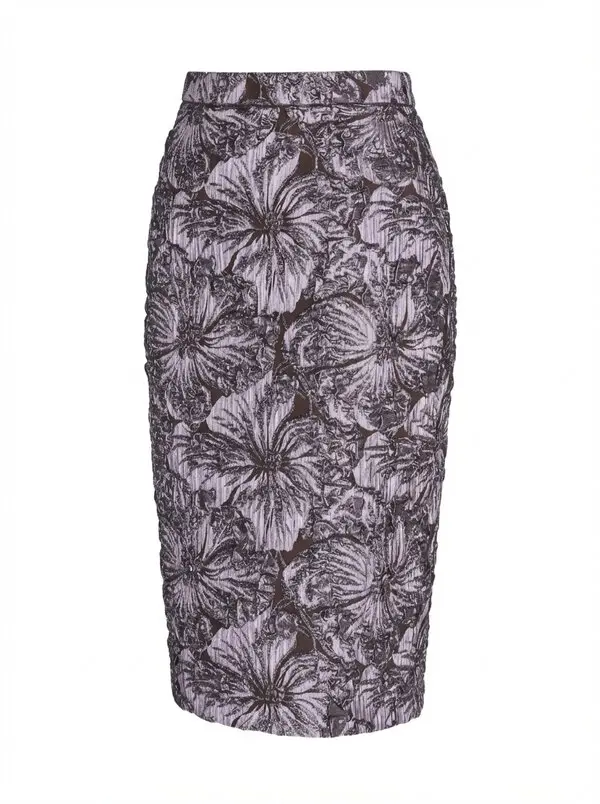 Gucci Floral Motif Skirt