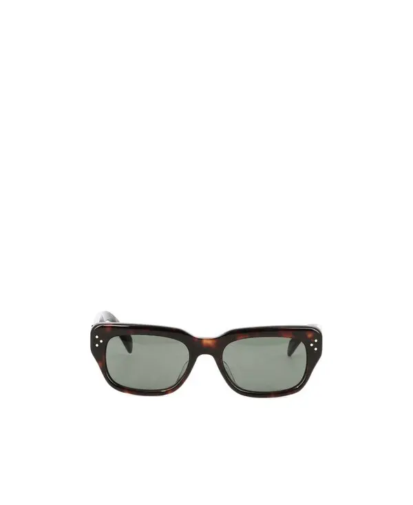 Celine D-frame Logo Sunglasses - Gray