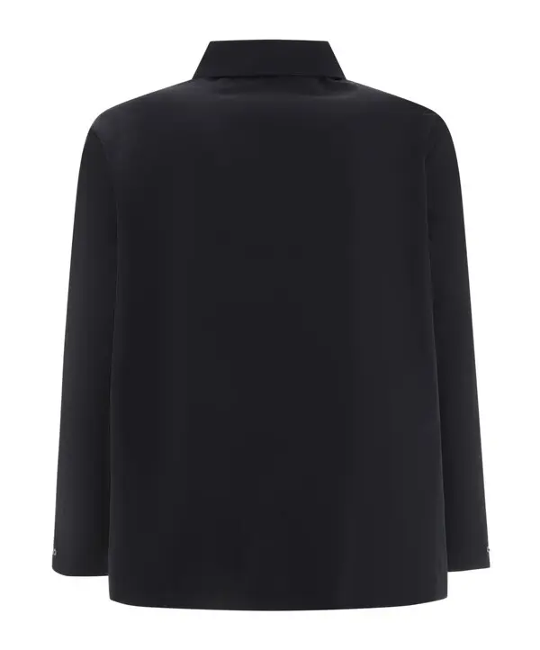 A.p.c. Regis Logo Overshirt - Black