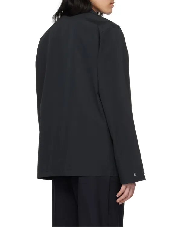 A.p.c. Regis Logo Overshirt - Black