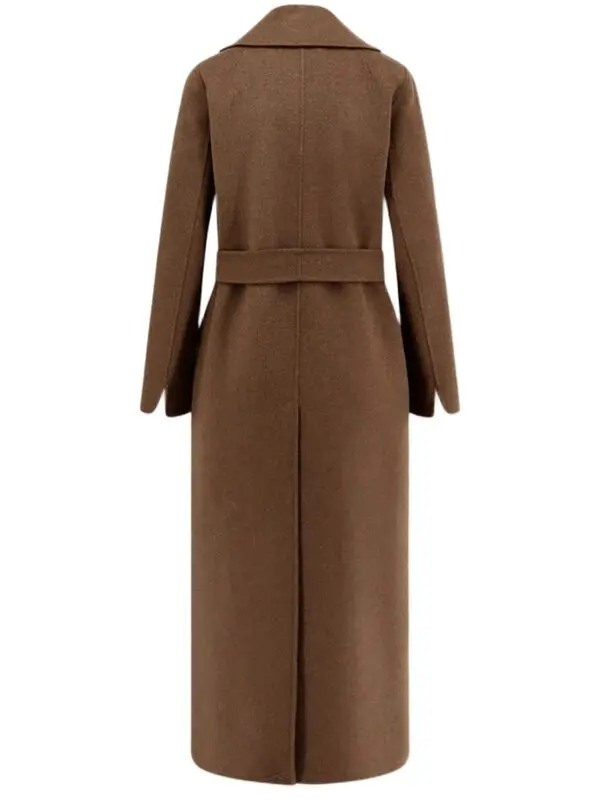 Max Mara Poldo Belted Long-sleeved Coat