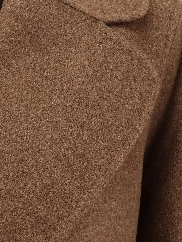 Max Mara Poldo Belted Long-sleeved Coat