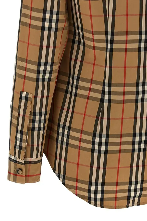 Burberry Checked Long-sleeve Shirt - No