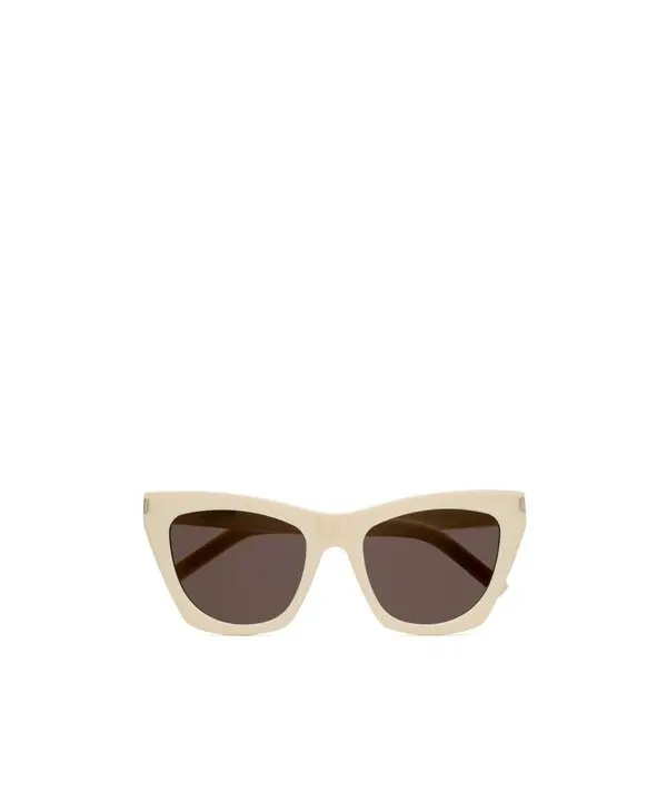 Saint Laurent Cat Eye Sunglasses - Ivory