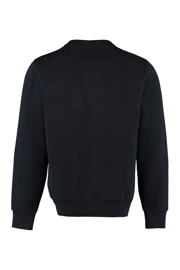Burberry Equestrian Knight Logo Embroidered Hoodie