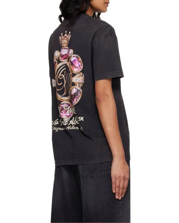 Off-White Graphic Logo T-shirt - Black