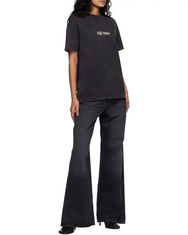 Off-White Graphic Logo T-shirt - Black