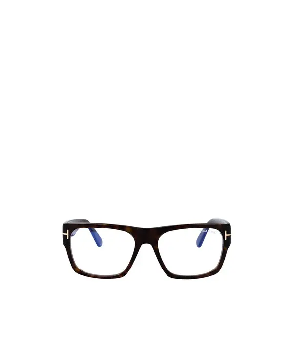 TOM FORD Rectangular Frame Eyeglasses - Black