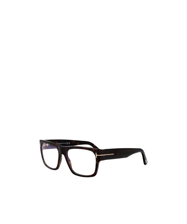 TOM FORD Rectangular Frame Eyeglasses - Black