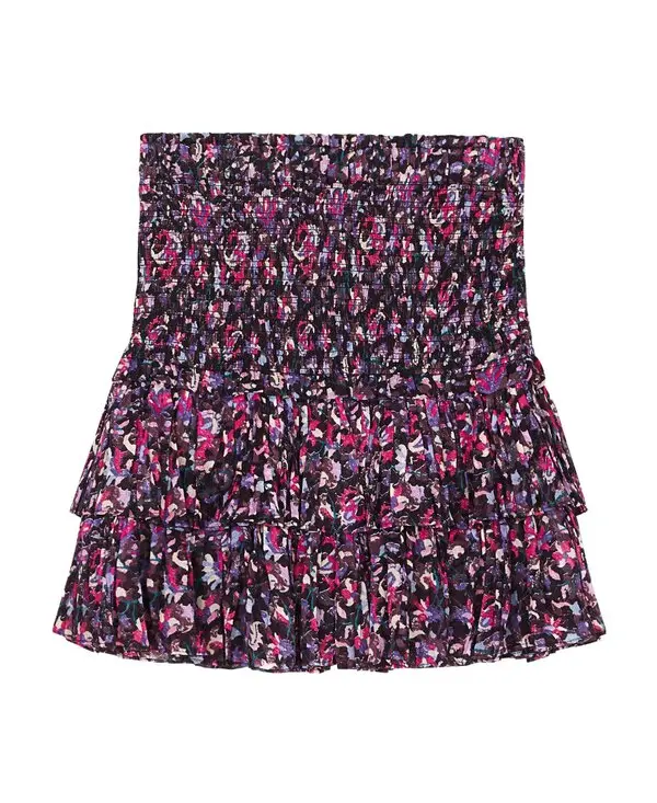 Isabel Marant Étoile Naomi Ruffled Mini Skirt - Multicolor