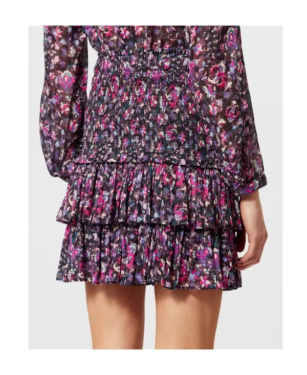 Isabel Marant Étoile Naomi Ruffled Mini Skirt - Multicolor