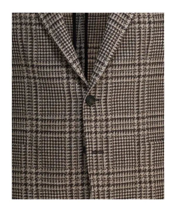 Tagliatore Check Pattern Jacket