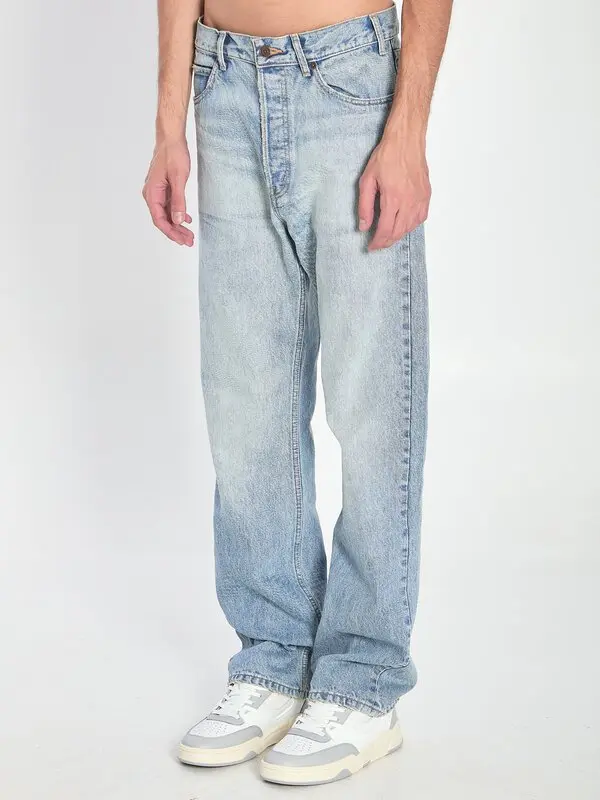 Celine Kurt Jeans In Cotton Denim