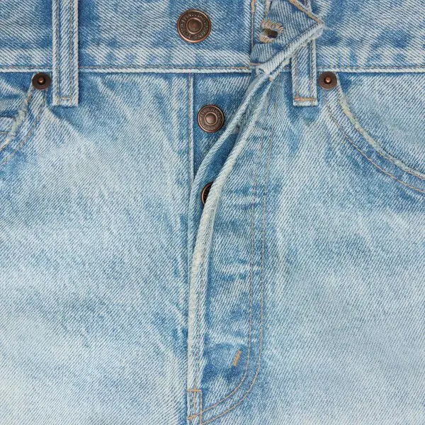 Celine Kurt Jeans In Cotton Denim