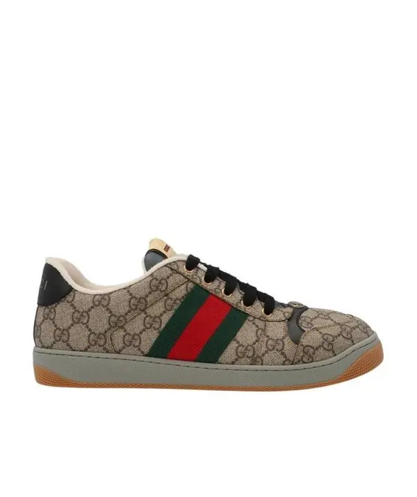 Gucci Logo Lace-up Sneakers