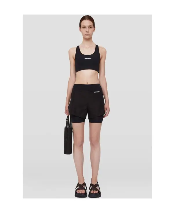JIL SANDER Layered Elasticated Waist Shorts