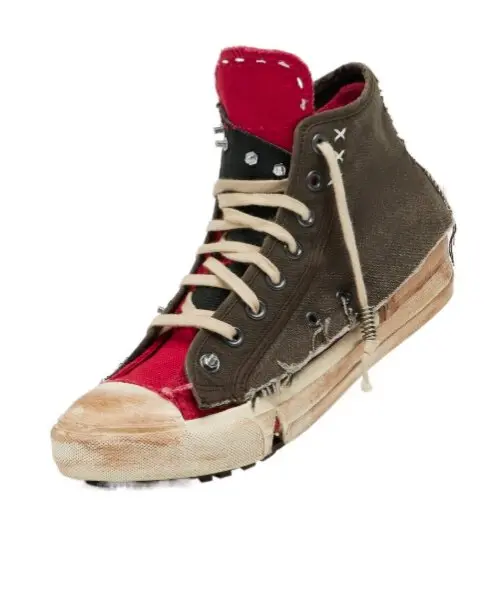 MAISON MARGIELA Distressed High Top Sneakers