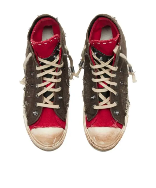 MAISON MARGIELA Distressed High Top Sneakers