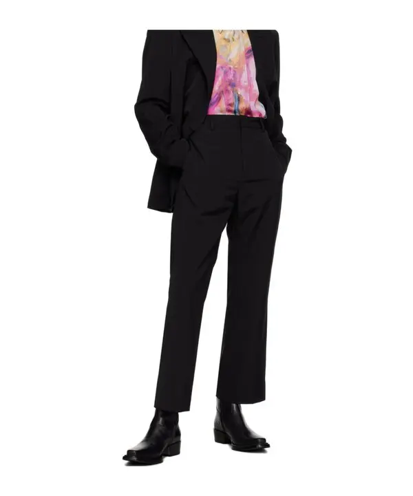 Acne Studios Black Tailored Trousers