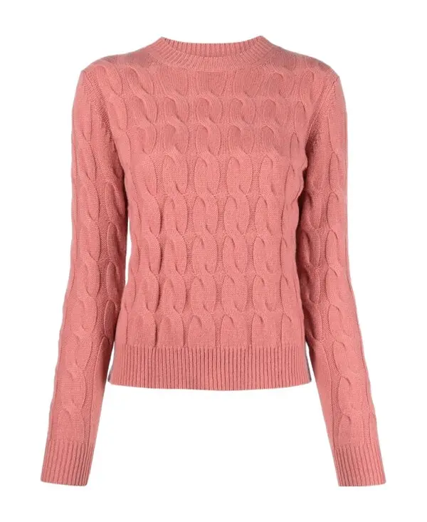 Max Mara Twisted Knitted Cashmere Pullover