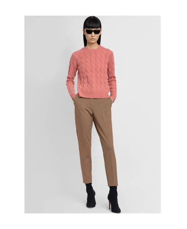 Max Mara Twisted Knitted Cashmere Pullover