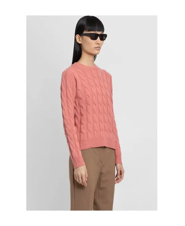 Max Mara Twisted Knitted Cashmere Pullover