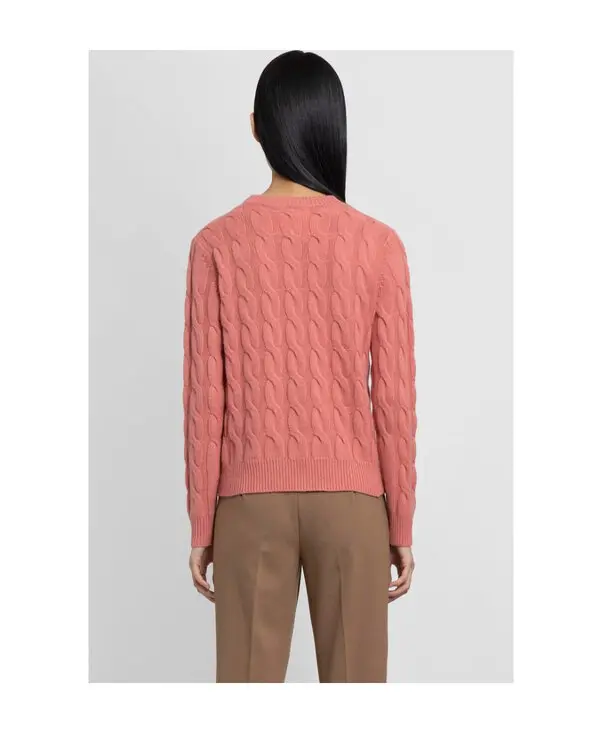 Max Mara Twisted Knitted Cashmere Pullover