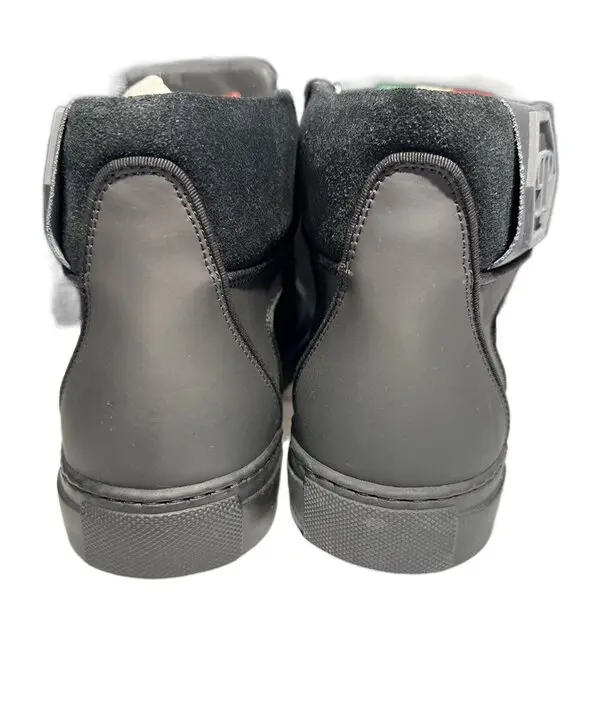 Philipp Plein High-top Lace-up Sneakers With Logo Detail