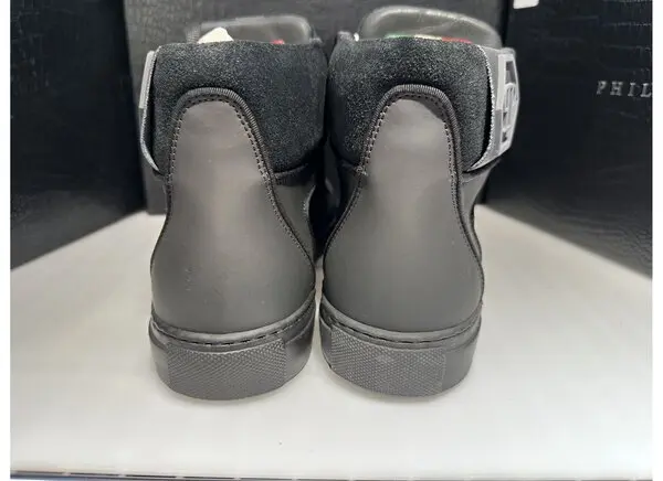Philipp Plein High-top Lace-up Sneakers With Logo Detail