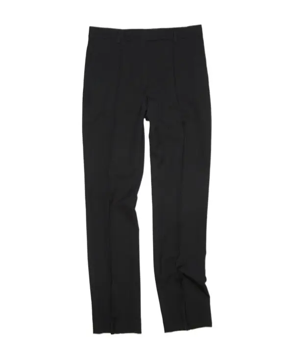 Acne Studios Mid-rise Tailored Trousers - Black