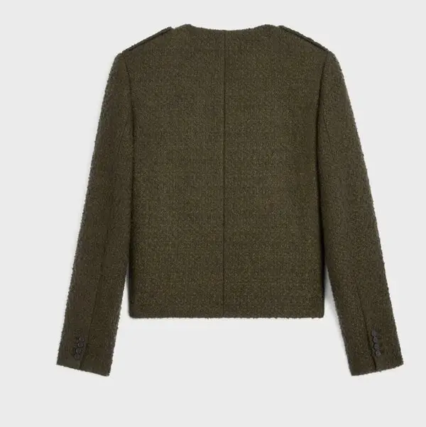 Celine Cashmere Bouclette Jacket
