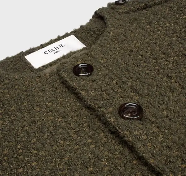 Celine Cashmere Bouclette Jacket
