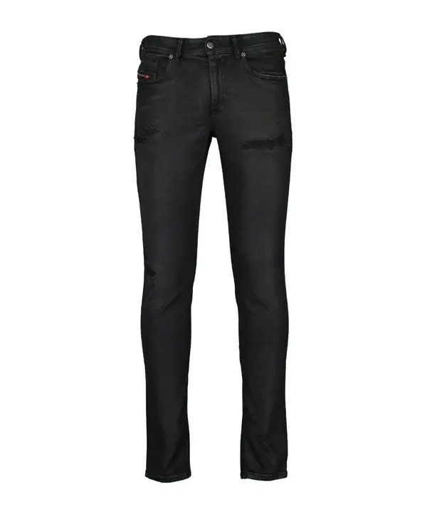 DIESEL® Sleenker 1979 Distressed Jeans - Black