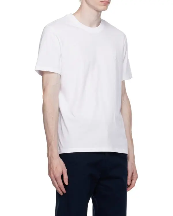 AMI Paris Short Sleeve Crewneck T-shirt - White