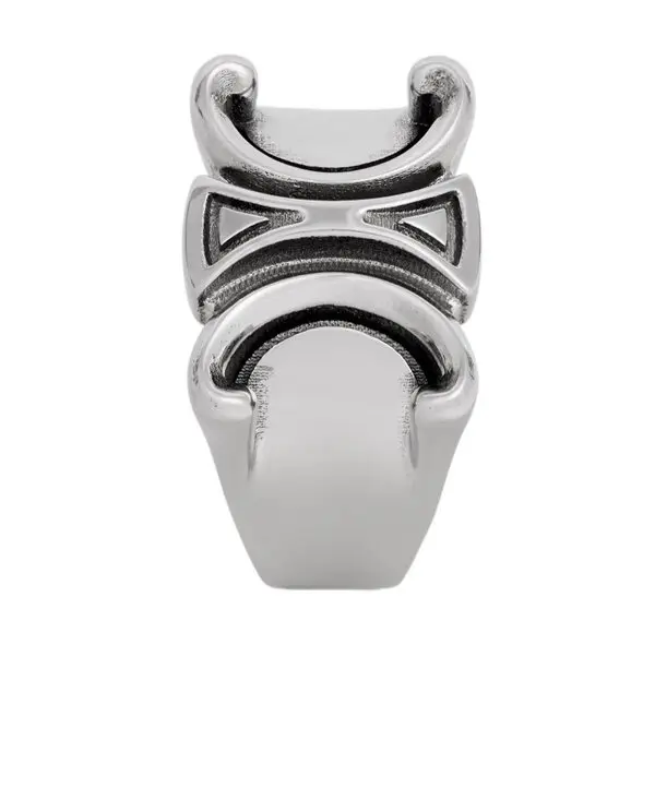 Celine San Onofre Chunky Triomphe Ring In Brass