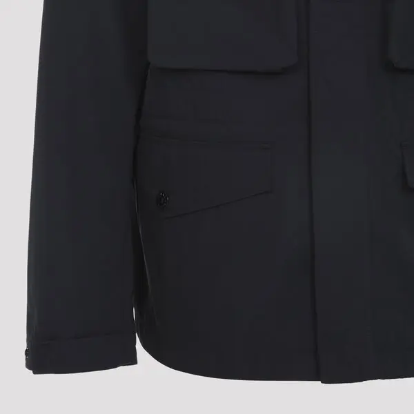 Stone Island Logo Patch Detail Jacket