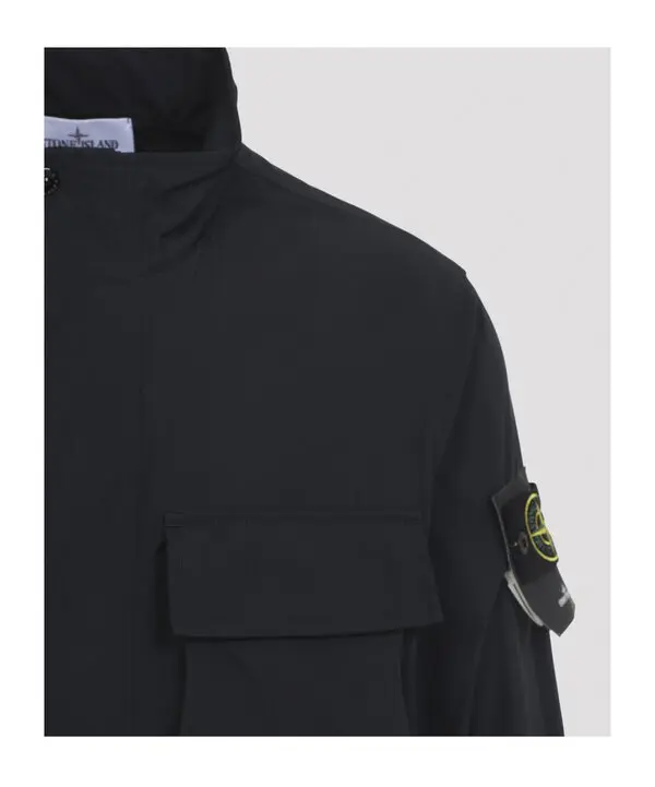 Stone Island Logo Patch Detail Jacket