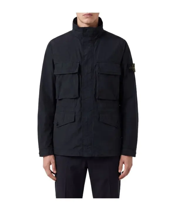 Stone Island Logo Patch Detail Jacket