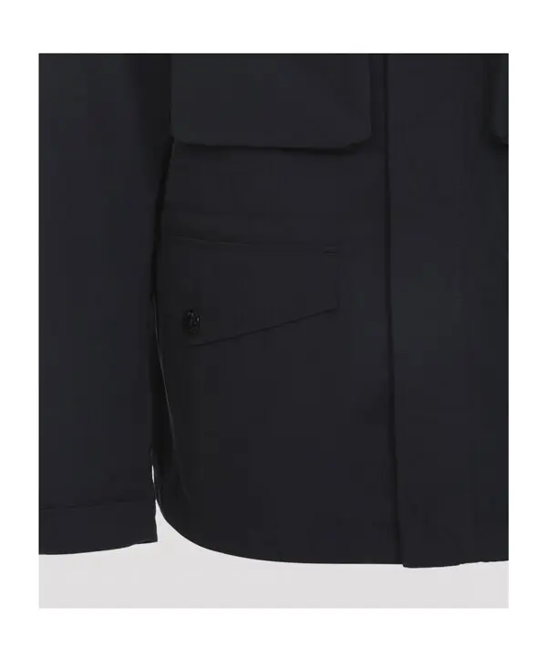 Stone Island Logo Patch Detail Jacket
