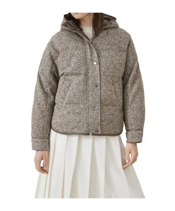 Brunello Cucinelli Quilted Hooded Jacket