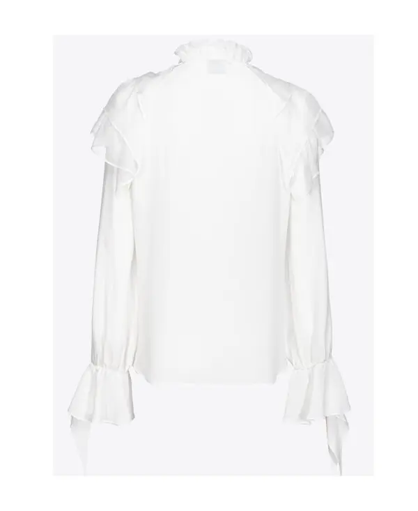 Pinko Ruffled Detailed Blouse - White
