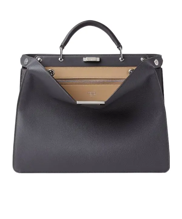 Fendi Peekaboo Iseeu Medium Tote Bag - Black