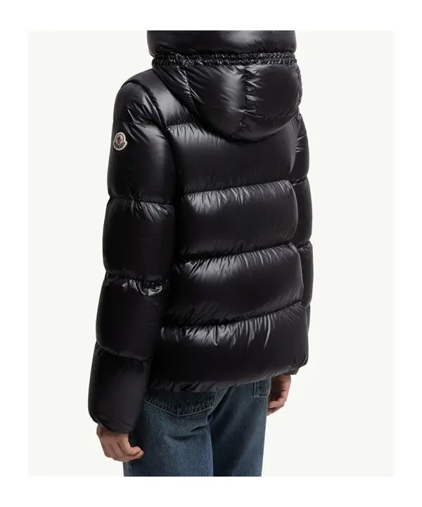 Moncler Serittes Zip-up Puffer Jacket - Black