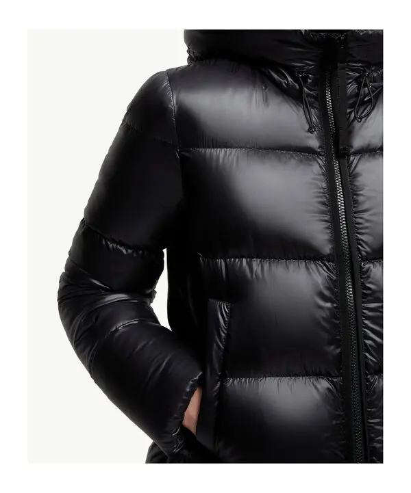 Moncler Serittes Zip-up Puffer Jacket - Black