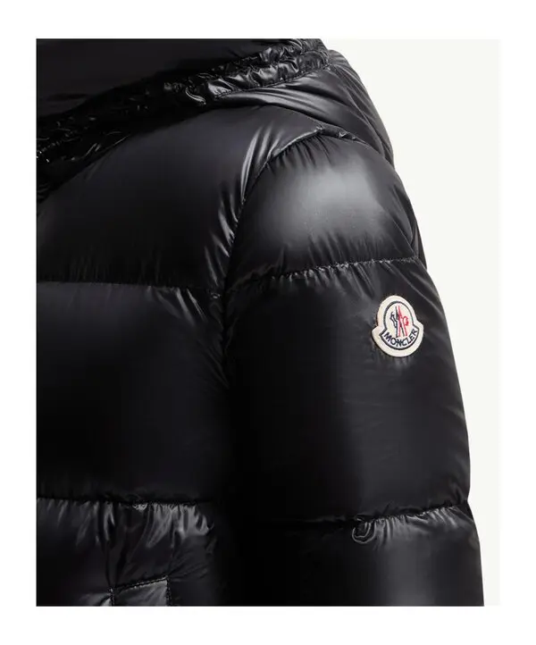 Moncler Serittes Zip-up Puffer Jacket - Black