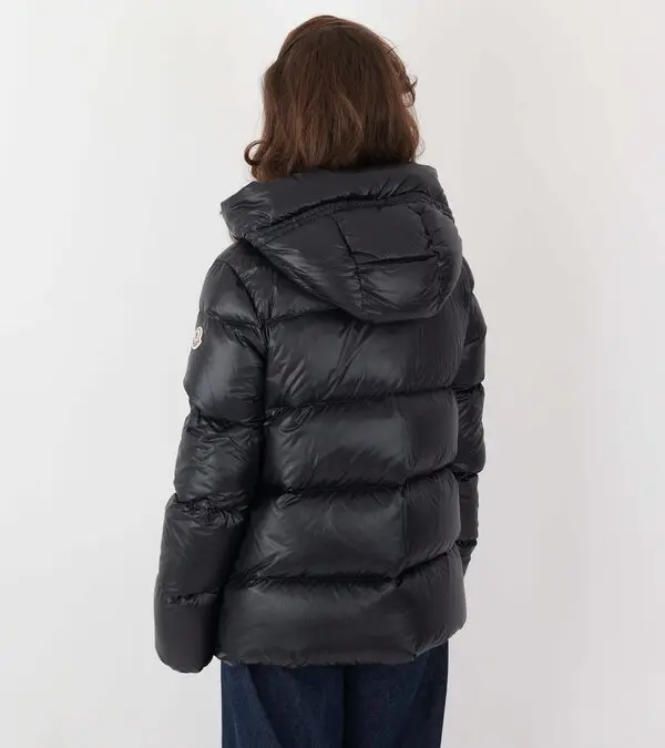 Moncler Serittes Zip-up Puffer Jacket - Black