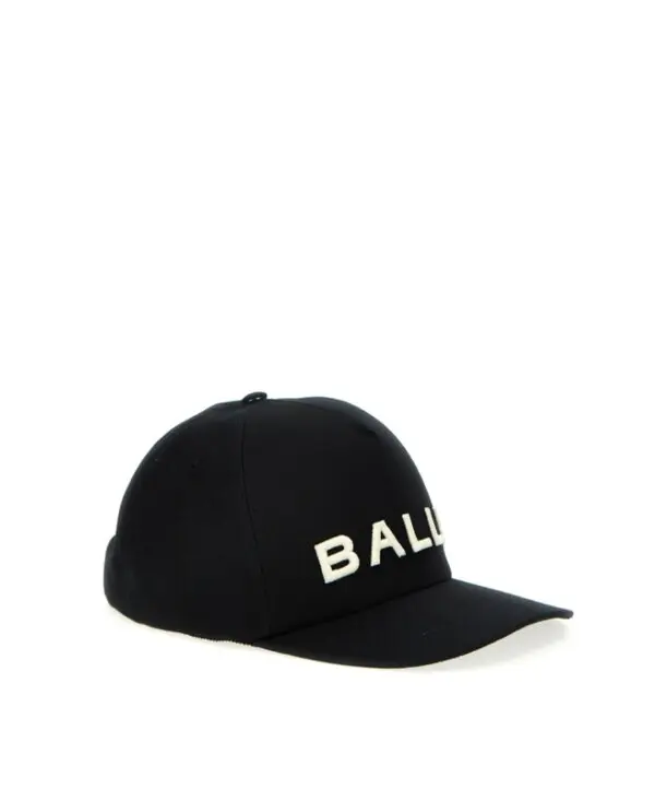 Bally Logo Baseball Cap - Black