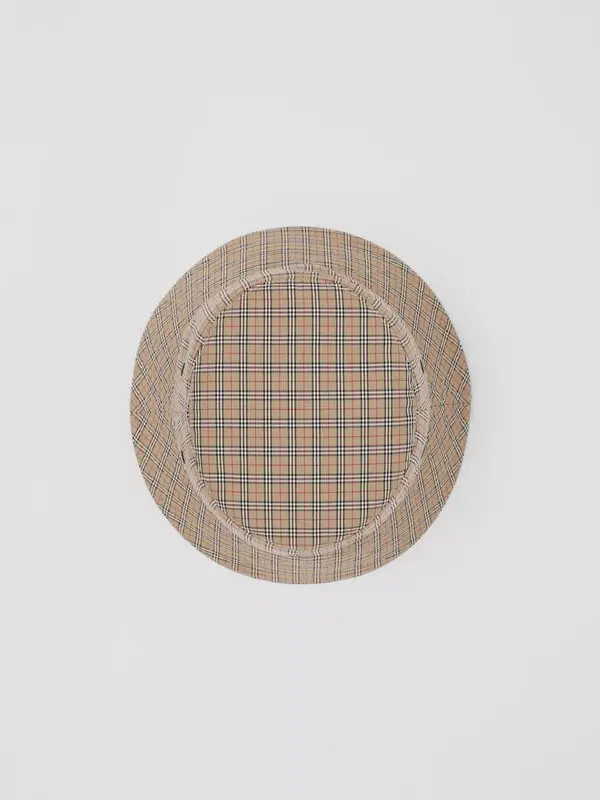 Burberry Technical Check Bucket Hat