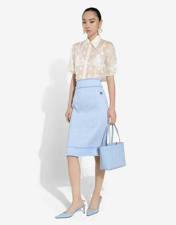 Dolce & Gabbana Dg Logo Embossed Small Tote Bag